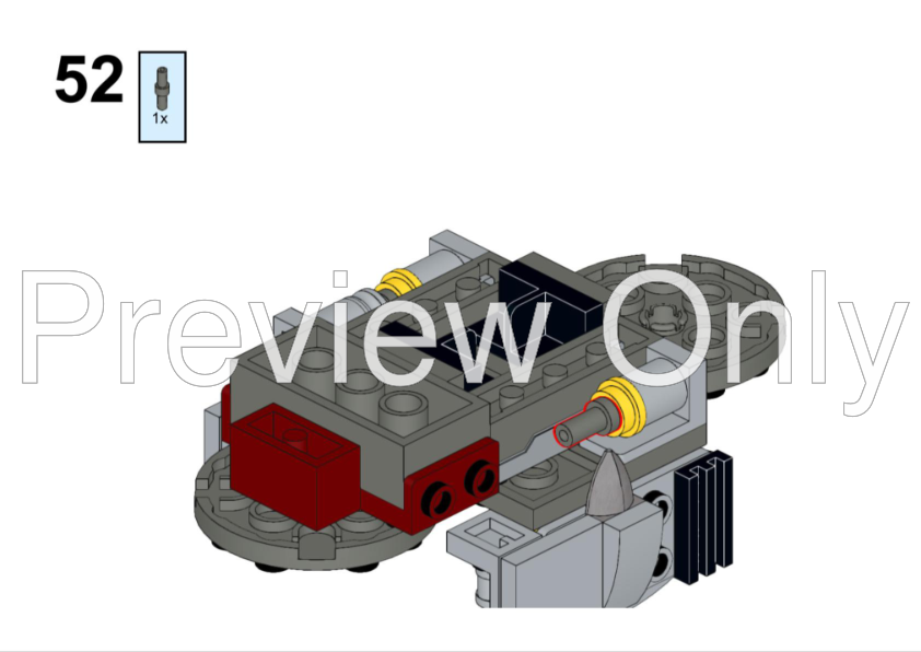 LEGO MOC-150939 AT-LCT (All Terrain Low Crawling Transport) - 3x 75345 ...