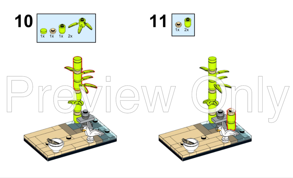 LEGO MOC TMNT - Miyamoto Usagi - Brickheadz by EdgarGuacs | Rebrickable ...