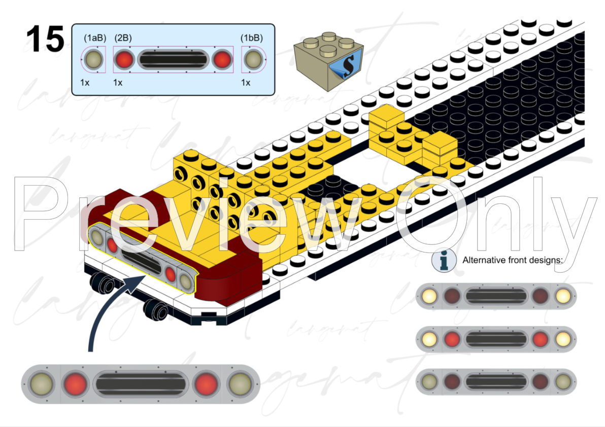 Lego Moc Diesel Locomotive Br218 By Langemat Rebrickable Build With