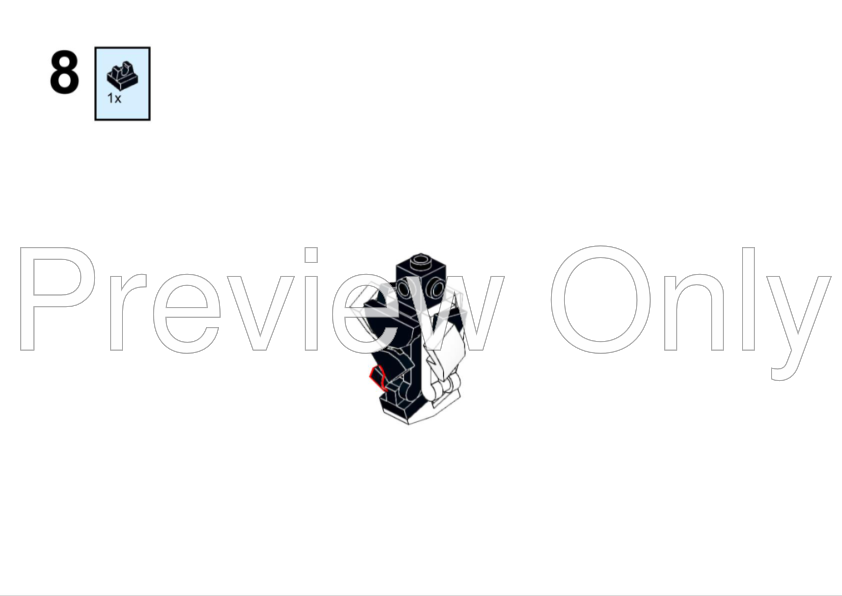 LEGO MOC Lucent Knight by VitaleNoctis | Rebrickable - Build with LEGO