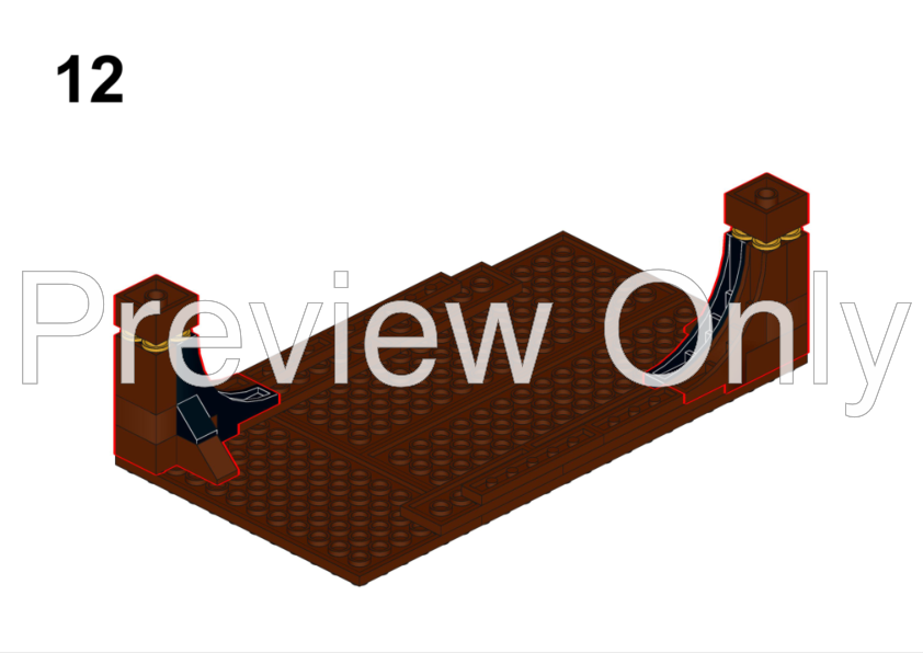 LEGO MOC Adventurer Desk by the_halfangel | Rebrickable - Build with LEGO