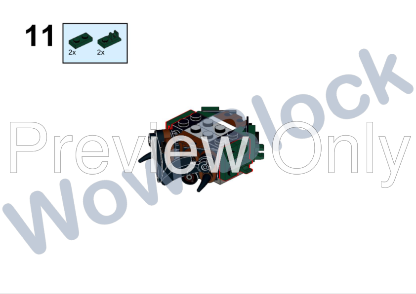 LEGO MOC 76207 Alternative Build crawfish by wowblock | Rebrickable ...