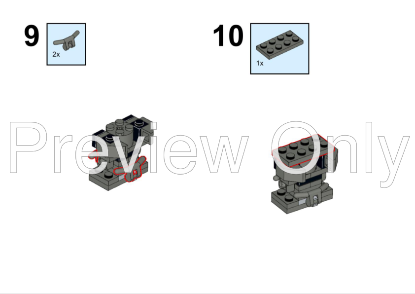 LEGO MOC AMP Suit by beanbean__ | Rebrickable - Build with LEGO