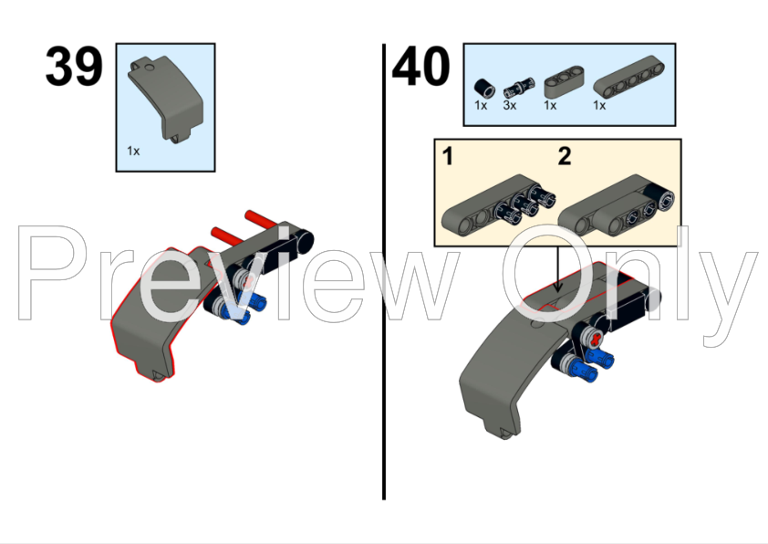 LEGO MOC Telehandler - Blue (42162) by ConstructionsByDonat ...