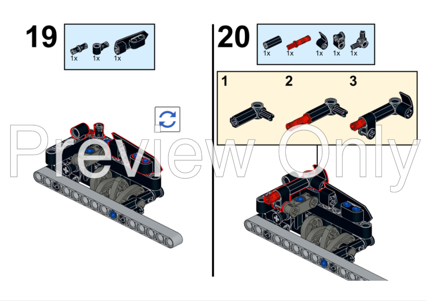 LEGO MOC Telehandler - Blue (42162) by ConstructionsByDonat ...