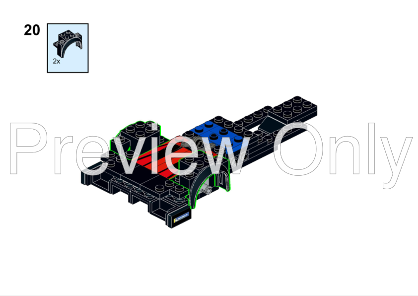 LEGO MOC Porsche 963 LMDh WEC #5 & #6 by SFH_Bricks | Rebrickable ...