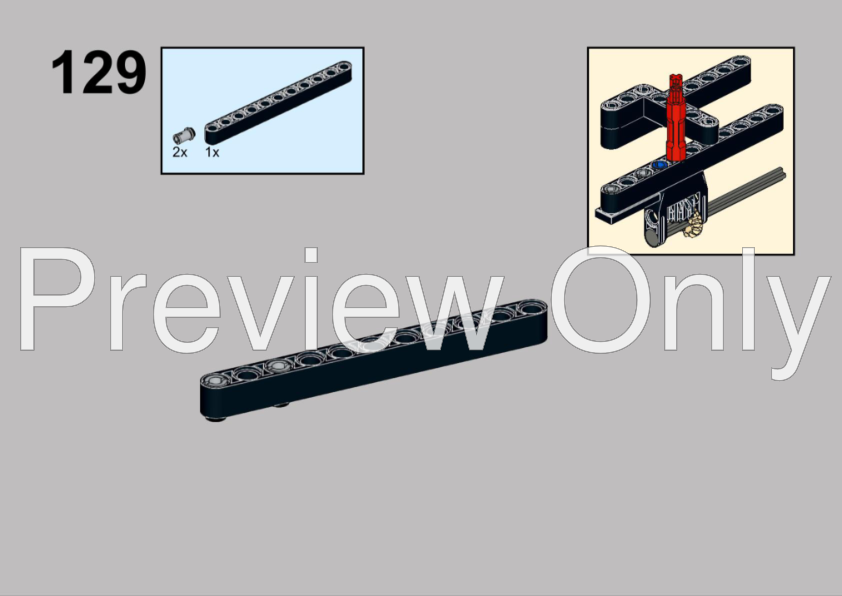 LEGO MOC Dual chain Roller Coaster by BKu | Rebrickable - Build with LEGO