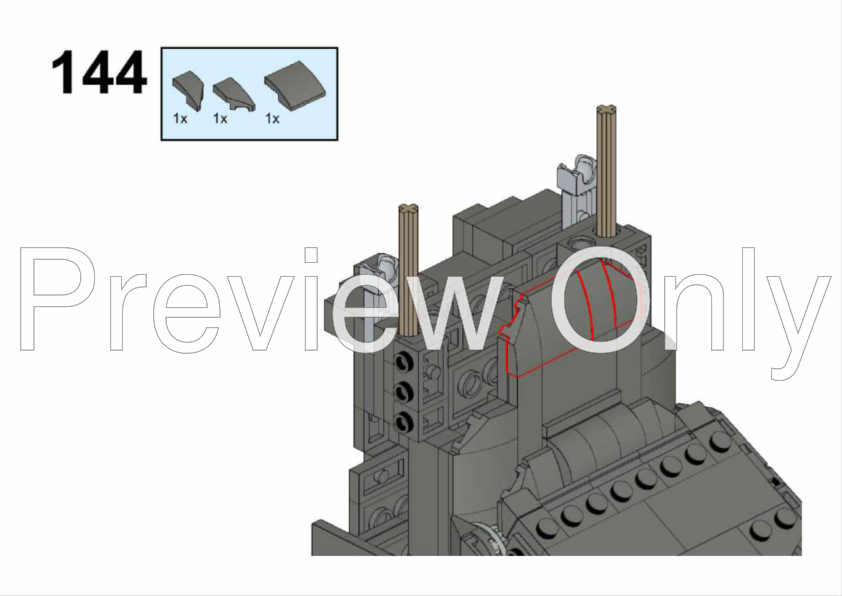 LEGO MOC Warframe - Liset Landing Craft by Mannok | Rebrickable - Build ...