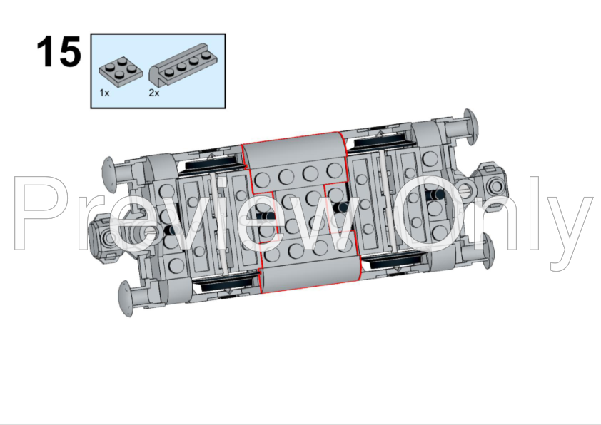 LEGO MOC Mini Santa Fe Super Chief Club Lounge by Basti2 | Rebrickable ...