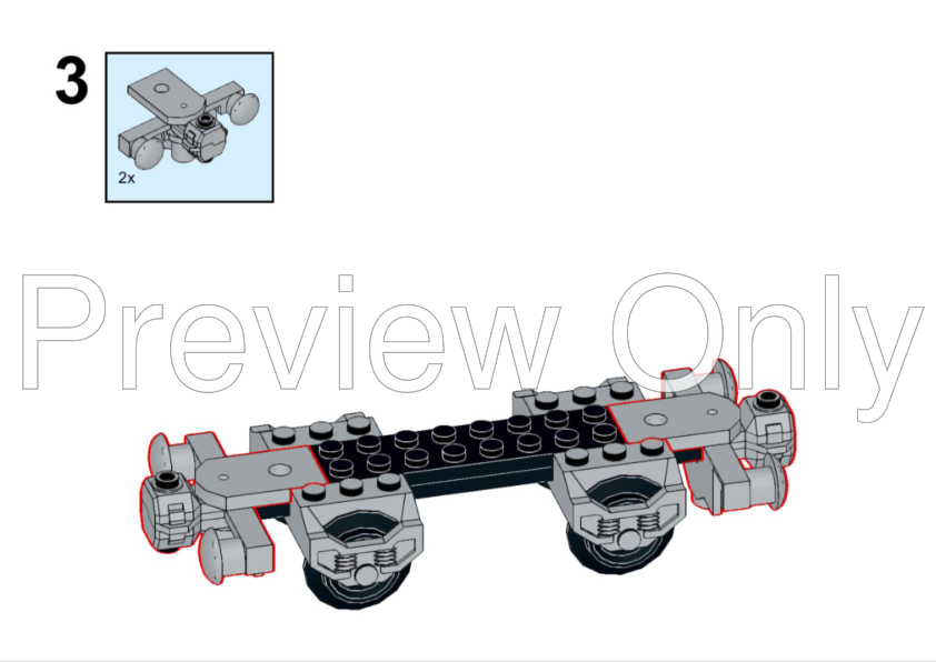 LEGO MOC Mini Santa Fe Super Chief Club Lounge by Basti2 | Rebrickable ...