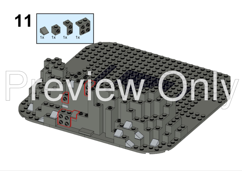 Lego Moc Medieval Castle Watch Tower Modular With Full Interior By