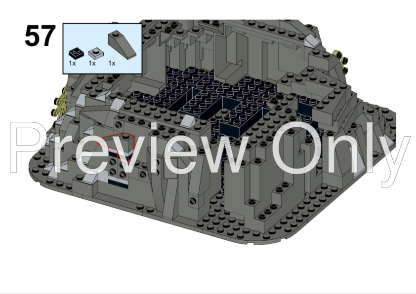Lego Moc Medieval Castle Watch Tower Modular With Full Interior By