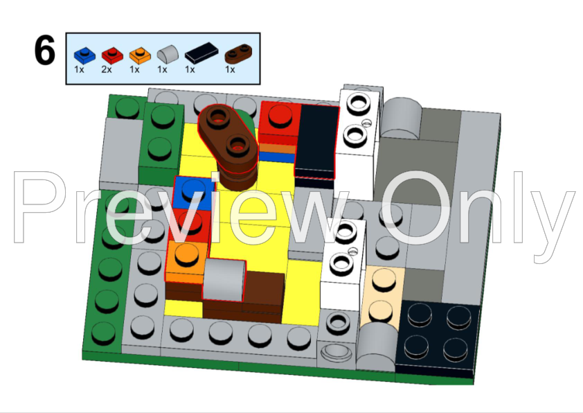 LEGO MOC Mini Bookstore by Brick-Fil-A-Builds | Rebrickable - Build ...