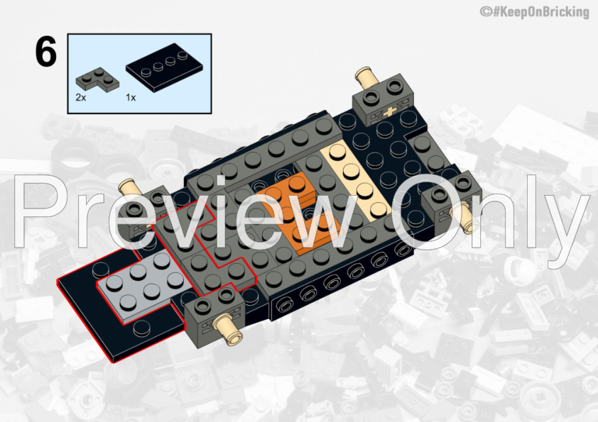 Lego Moc 76915 Speed Pickup By Keep On Bricking Rebrickable Build