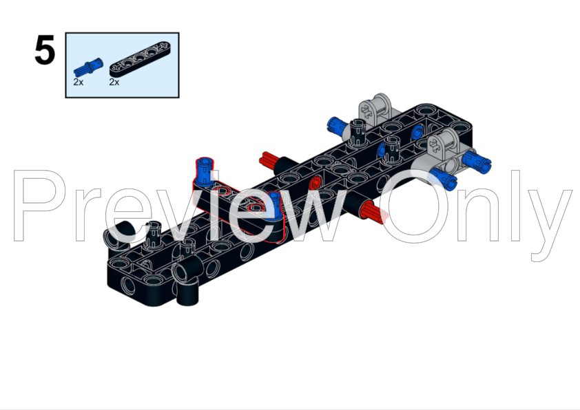 LEGO MOC Unimog (42141 B Model) by legoRookie2021 | Rebrickable - Build ...