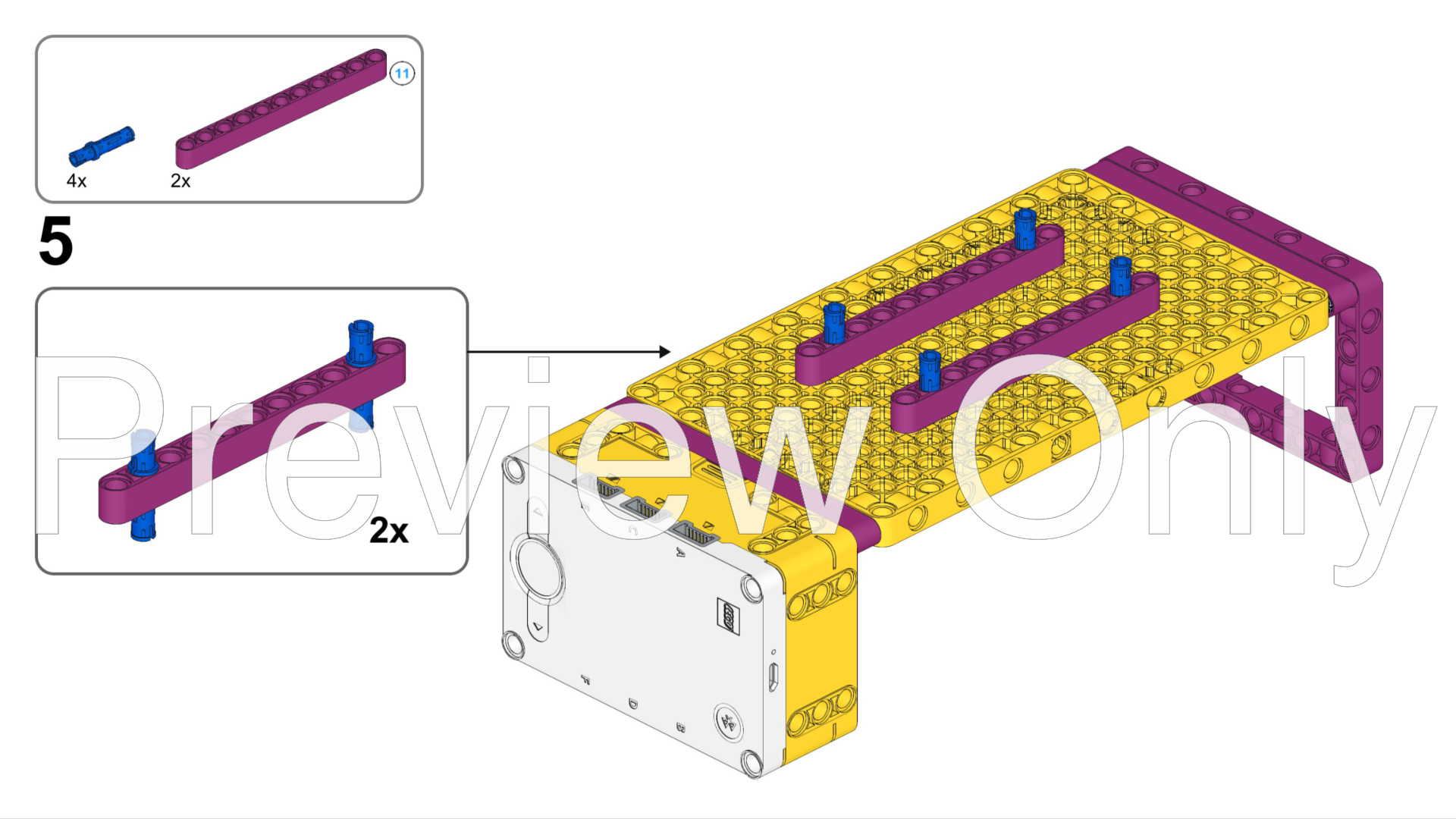 LEGO MOC Bench Press by MaxMara | Rebrickable - Build with LEGO