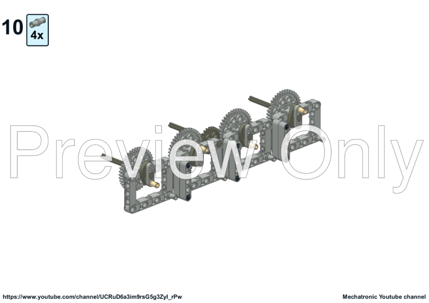 LEGO MOC Walking Tank by MaxMara | Rebrickable - Build with LEGO