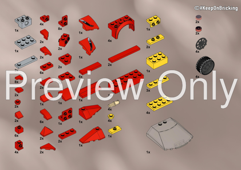 LEGO MOC 76914 F UP pickup by Keep On Bricking | Rebrickable - Build ...