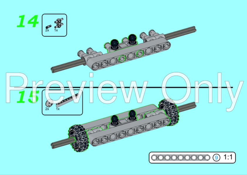 Lego Moc Log Trailer By Adambrick Rebrickable Build With Lego