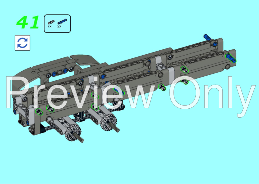 Lego Moc Log Trailer By Adambrick Rebrickable Build With Lego