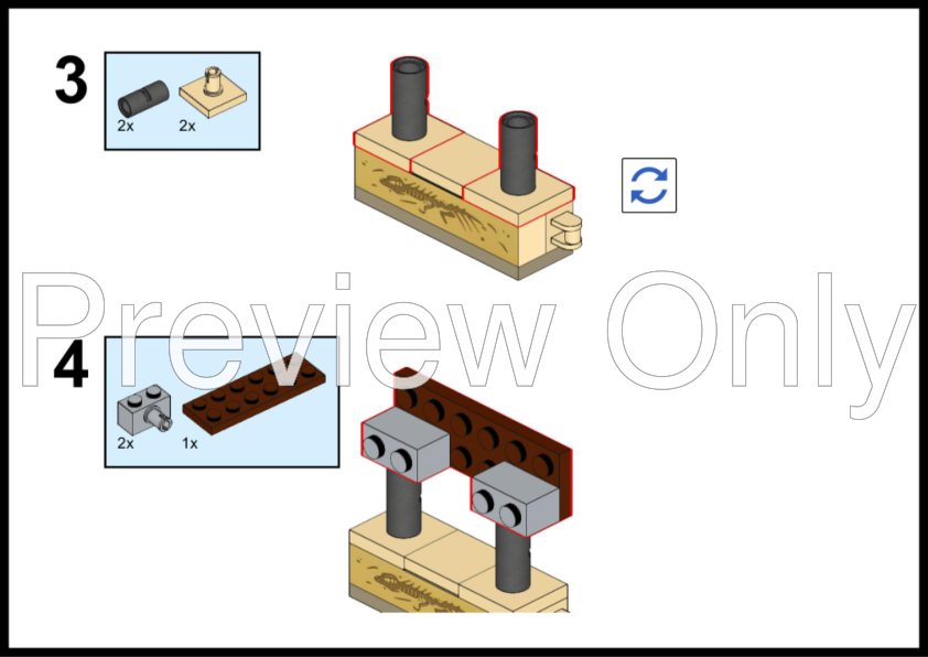 LEGO MOC Gyrosphere by legOtaku | Rebrickable - Build with LEGO