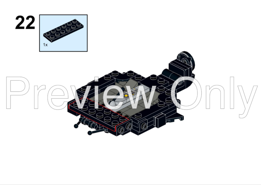 LEGO MOC minifig scale Tumbler moc by yoboyben | Rebrickable - Build ...