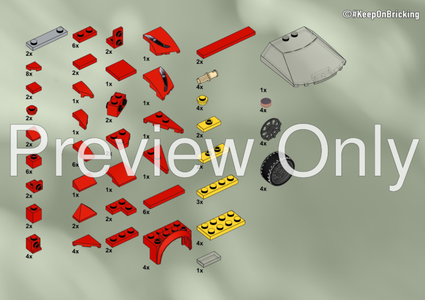 LEGO MOC 76914 Cargorarri by Keep On Bricking | Rebrickable - Build ...