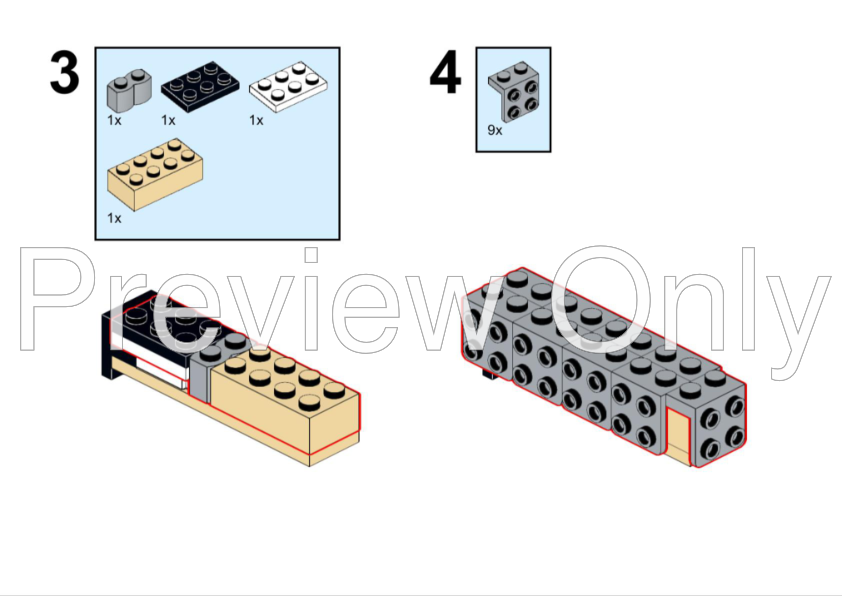 LEGO MOC The "ReBrig", two-masted sailing ship and 31134 Alternate ...
