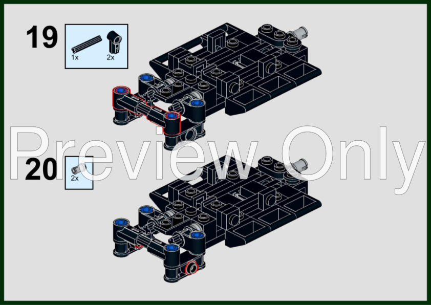 LEGO MOC Bullpup ACV 2022 Version by Somerslego | Rebrickable - Build ...