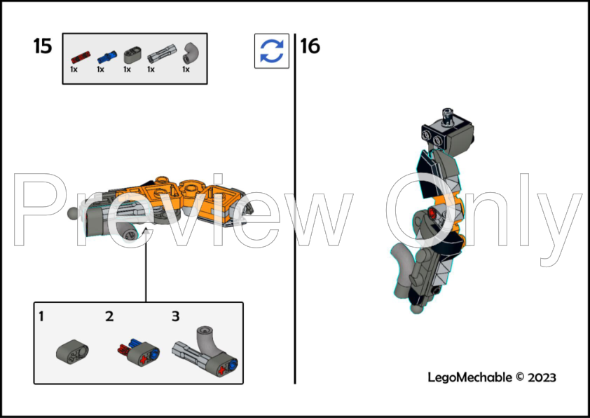 LEGO MOC 76245 - Ghost Rider Mech by LegoMechable | Rebrickable - Build ...