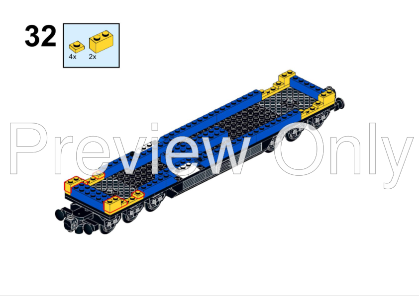 LEGO MOC British Rail Class 47 - 8 stud wide by alittlebrickish ...