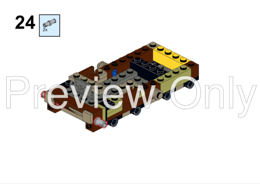 LEGO MOC Marder III Ausf. M by Isubuilds | Rebrickable - Build with LEGO