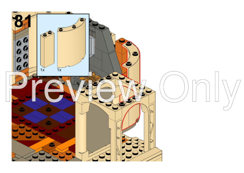 Lego Moc Common Room And Dorms Magic School Modular Mocs Part 7 By