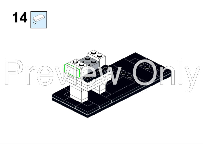 LEGO MOC Lewis Hamilton - Formula 1 by NWQZ | Rebrickable - Build with LEGO