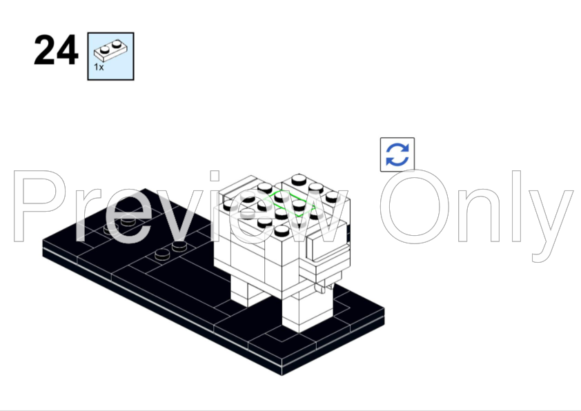 LEGO MOC Lewis Hamilton - Formula 1 by NWQZ | Rebrickable - Build with LEGO