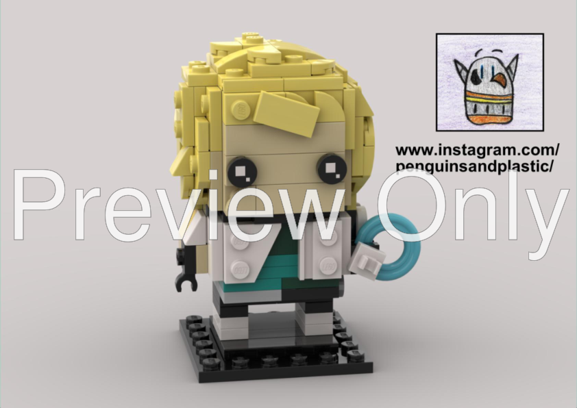LEGO MOC VALORANT Deadlock Brickheadz by Penguins and plastic ...