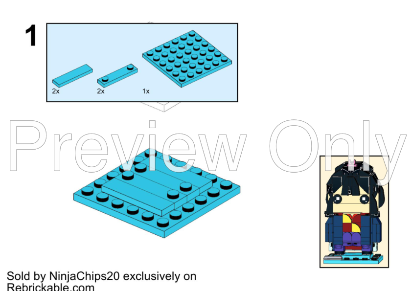 LEGO MOC Lady Eboshi & Jiko-bo - Studio Ghibli Brickheadz by ...