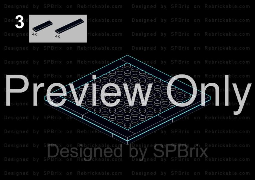 LEGO MOC Cayan Tower (Infinity Tower) Dubai 1:800 Scale by SPBrix ...