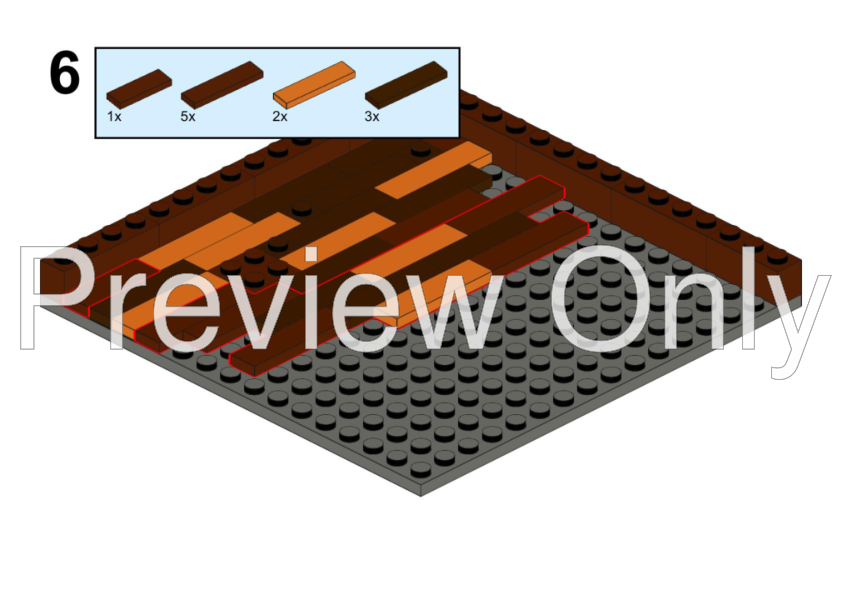 LEGO MOC Diorama "Nature wins" by mcbrickmini_DE | Rebrickable - Build ...