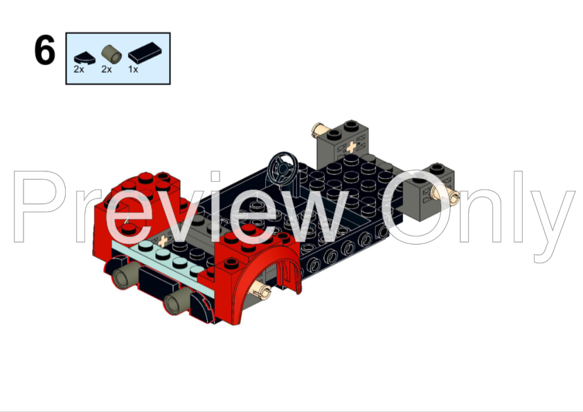 LEGO MOC Ferrari 812 by flat_marco | Rebrickable - Build with LEGO