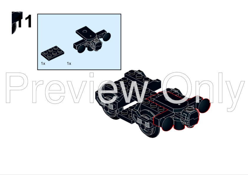 LEGO MOC German Cargo Train by Handers | Rebrickable - Build with LEGO