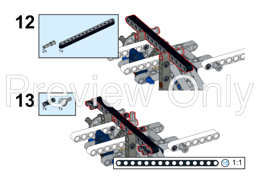 LEGO MOC 42154 Porsche 911 by thirdwigg | Rebrickable - Build with LEGO