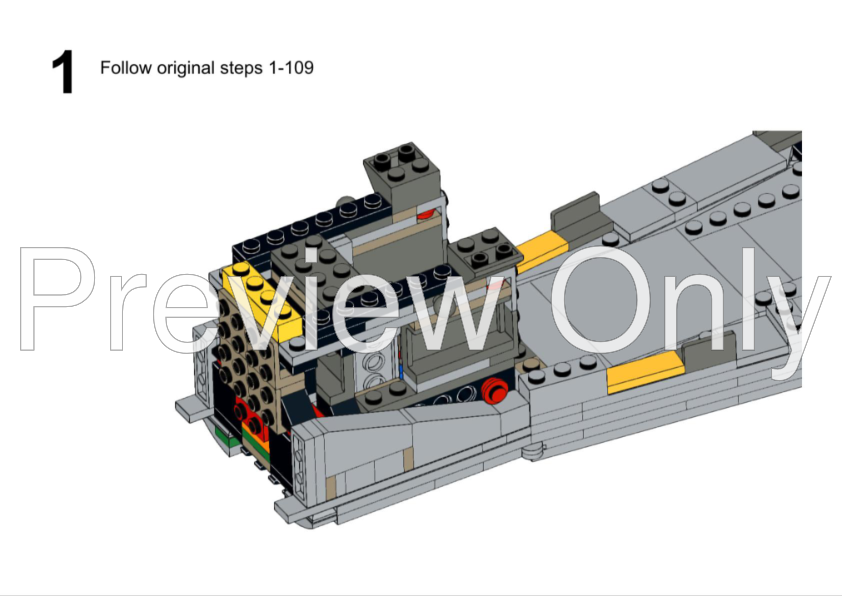 LEGO MOC 75331 Razor Crest - Modifications by GabMOCs | Rebrickable ...