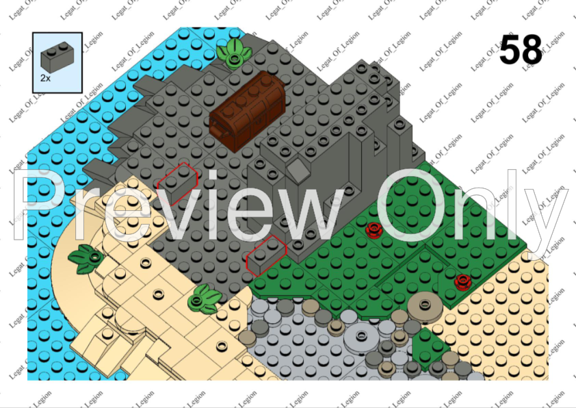 Lego Moc Pirates World Part A By Legatoflegion Rebrickable