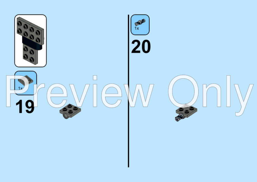 LEGO MOC Bat Mech Battle by SaiBrickShop | Rebrickable - Build with LEGO