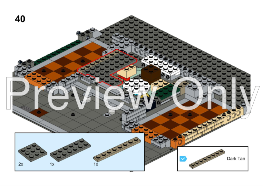 LEGO MOC-152677 Downtown Library - Alternate Design of Set 76218 by ...