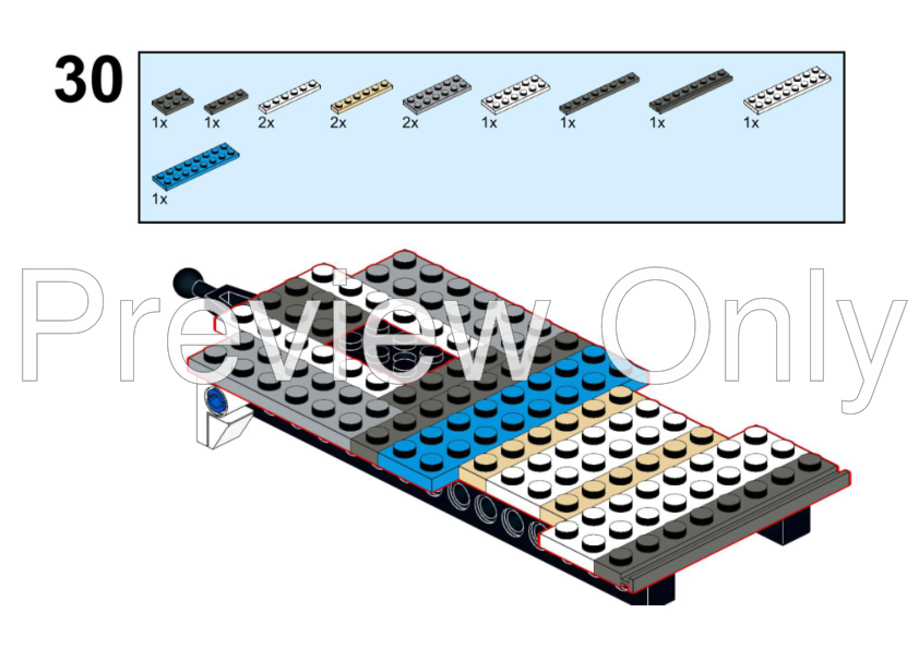 LEGO MOC Motorhome and trailer by ORBcreations | Rebrickable - Build ...