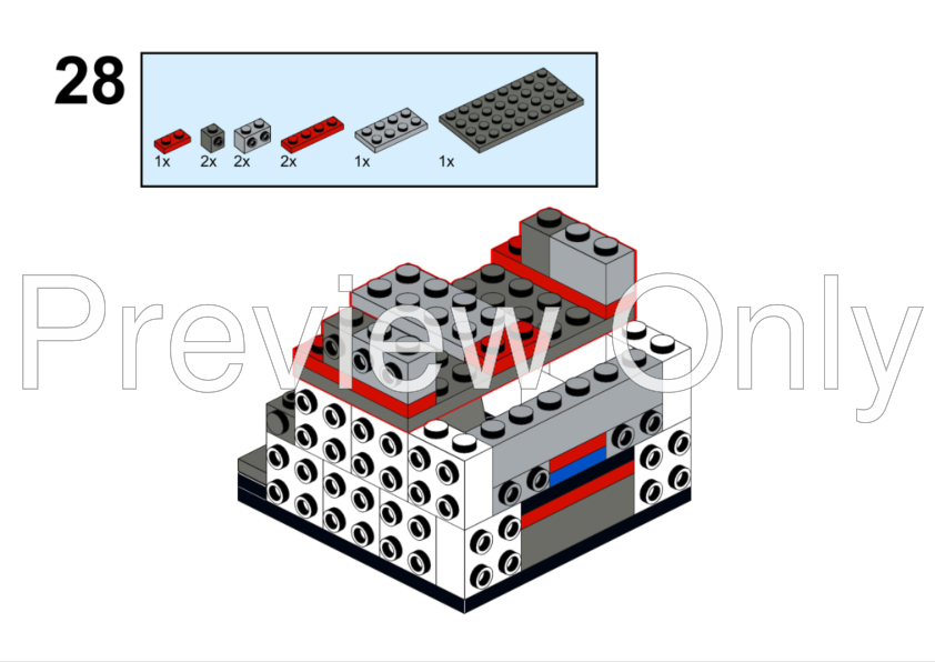Lego Moc Bad Batch Squad Helmet By Alwaysking Rebrickable Build