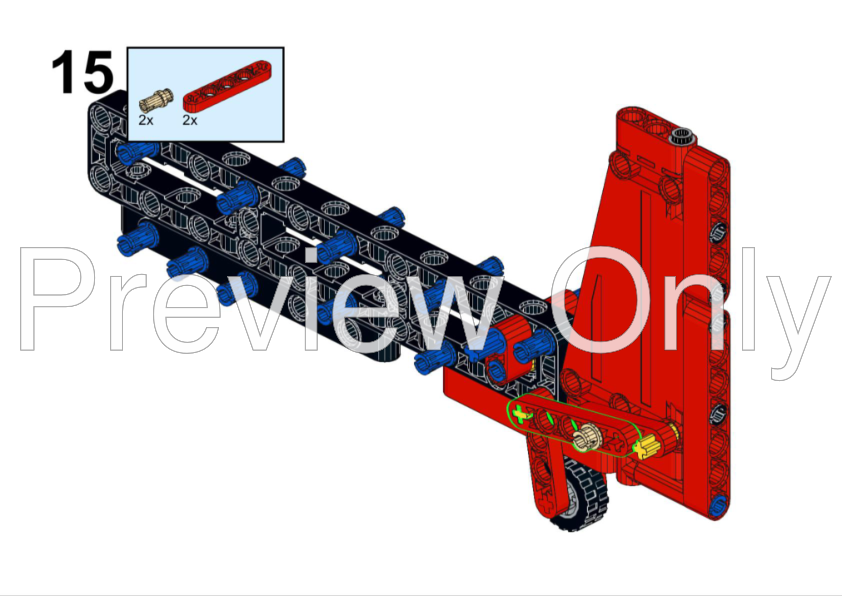 LEGO MOC P-51D Mustang... x2! (42152 Firefighter Aircraft) by jpgon ...