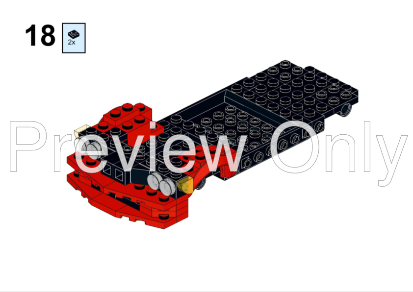 LEGO MOC 1976 BMW 633 CSi - Back to the Future part II - 8 stud wide by ...